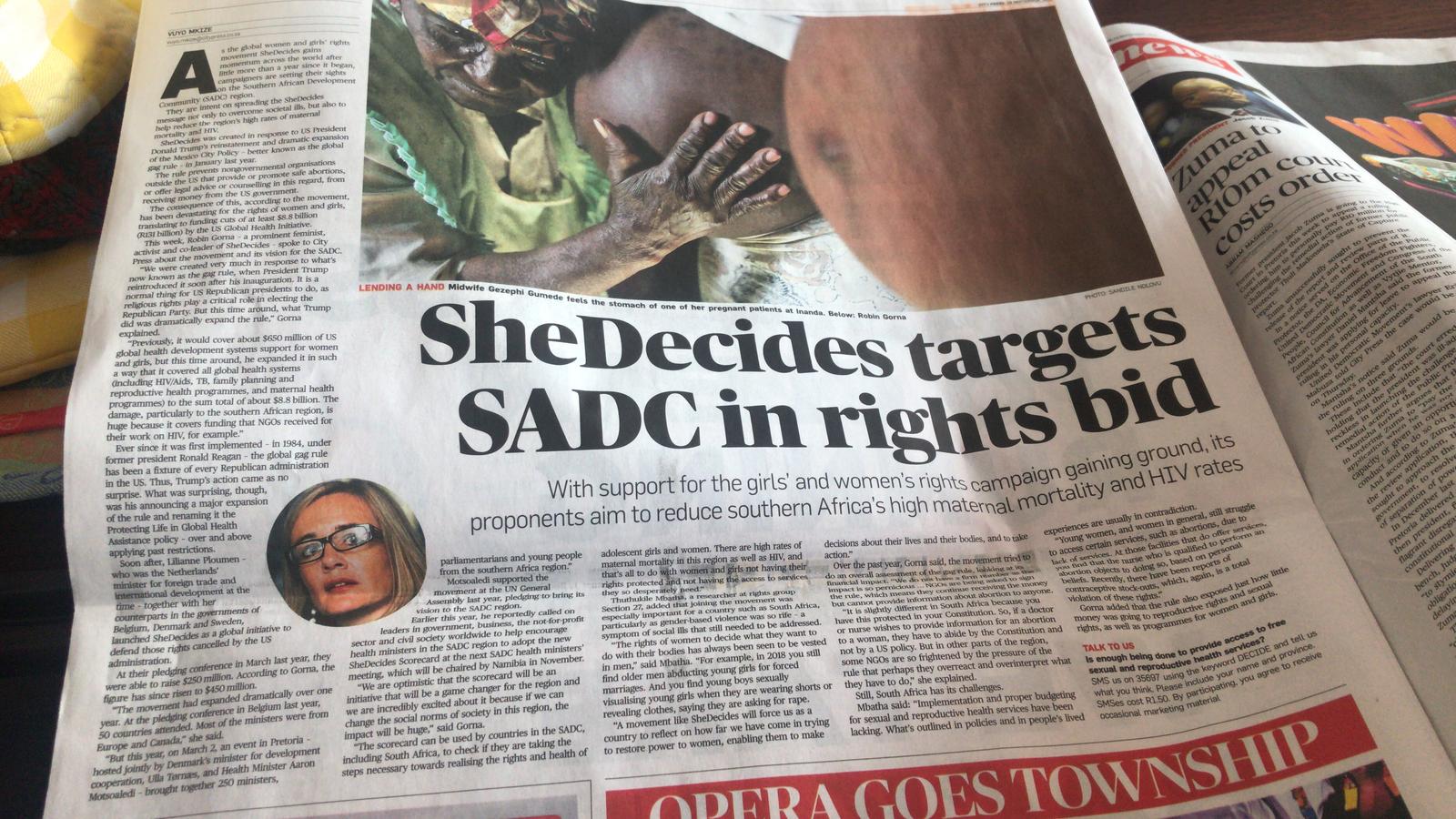 SheDecides | Robin Gorna