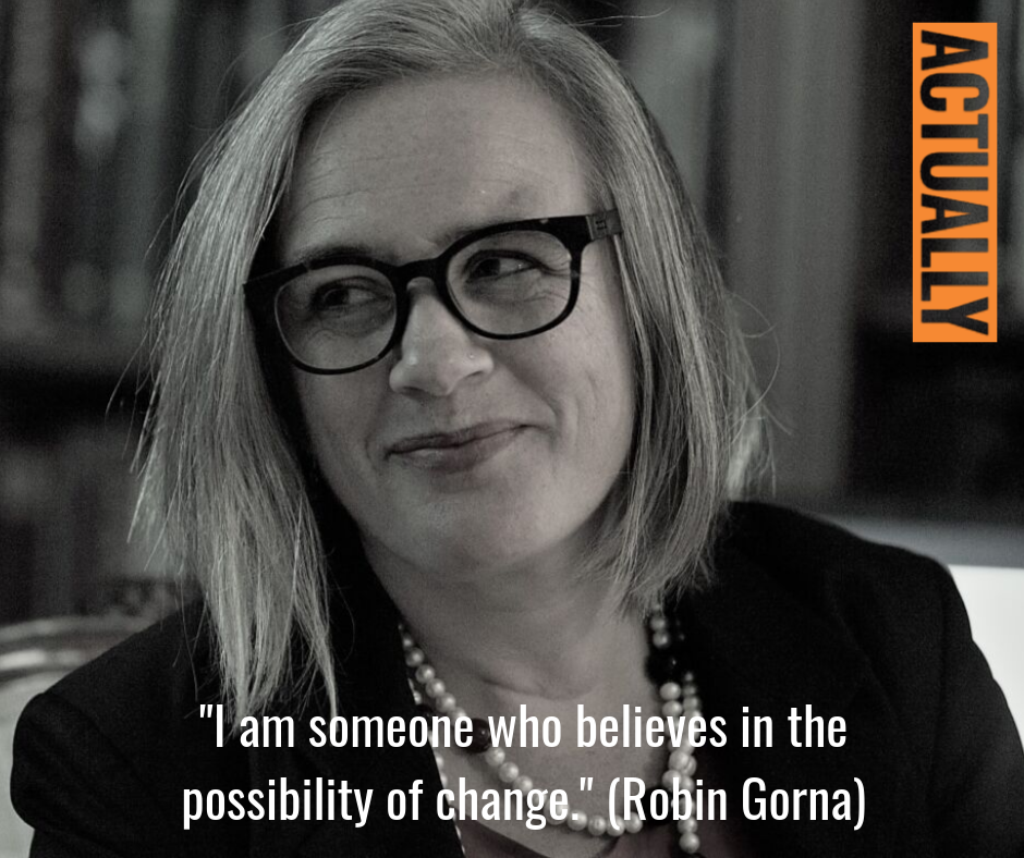 ACTUALLY INTERVIEWS ROBIN GORNA | Robin Gorna